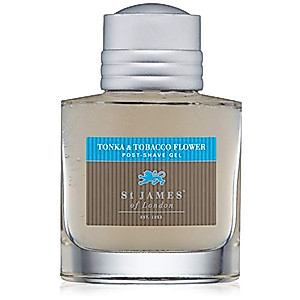 St James of London Tonka & Tobacco Flower Post Shave Gel, 3.4oz