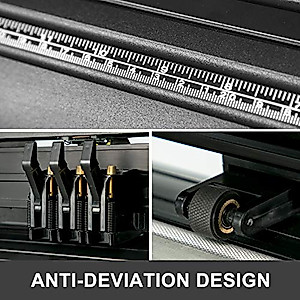 VEVOR Vinyl Cutter 53Inch Vinyl Cutter Machine Manual Vinyl Printer Plotter Cutter with Floor Stand Vinyl Plotter Adjustable Force Speed for Sign Making