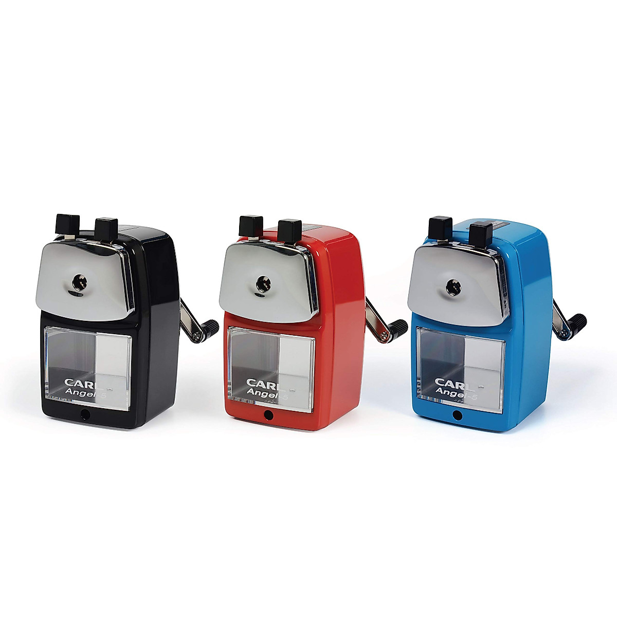 CARL Angel-5 Pencil Sharpener, Blue