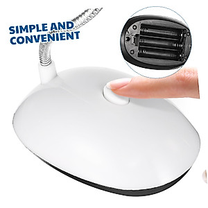 OSALADI 3pcs Battery-Powered Desktop Lamp Led Desk Light for Students Tabletop Study Lamp Energy-efficient Compact for Home Travel