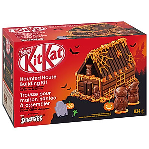 Nestle Kit Kat Halloween Haunted House Building Kit, 834g/1.8 lbs. {Imported from Canada} 28.8 Ounce