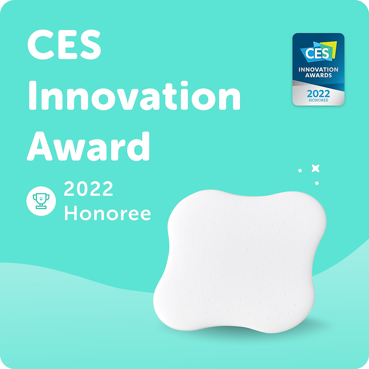 CuboAi Sleep Sensor Pad - Real-Time Baby Micro Ｍovement Tracking & Motion Detection with Proactive AI Baby Safety Alerts, Non-Contact | Must be Paired with Cubo Ai Plus Smart Baby Monitor