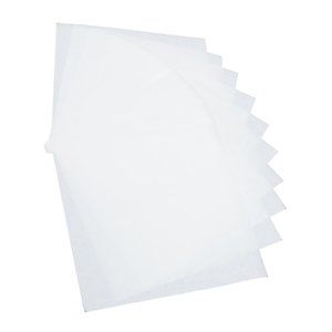 Mobestech 30 Sheets Laboratory Filter Paper Effluent Filter Lab Chromatography Paper Filter Paper Chemistry Paint Filter Paper Cover Laboratory Absorbing Paper Weighing Paper Big Sheet White