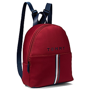 Tommy Hilfiger Mariah II Medium Dome Backpack Neoprene Rouge One Size