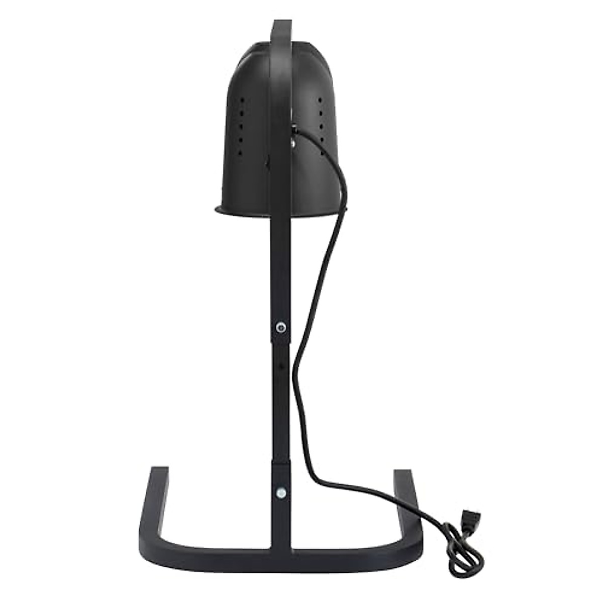 Kratos Bulb Warmer, Two Bulb Heat Lamp, Black, 120V, 500 Watts, Countertop Food Warmer for Restaurants (31M-004)