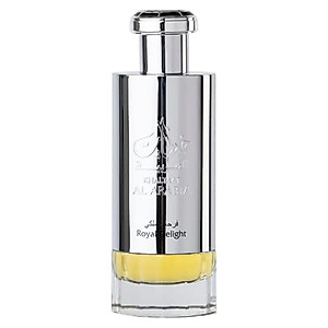 Lattafa Khaltaat Al Arabia Royal Delight (Silver) for Unisex Eau de Parfum Spray, 3.4 Ounce
