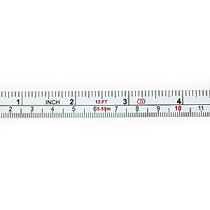 Perfect Pi Diameter Circumference Auto-Brake Tape Measure and Layout Pocket Rule DAL120-1/2-Inch by 12ft / 3.5m