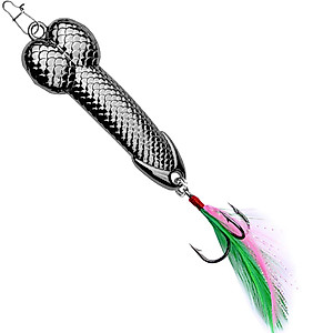 7g Fishing Lures,1Pcs Fishing Lures Tackle Hook Dick Spinner Spoon Pike VIB Wobble Tackle Hook
