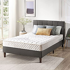 Best Price Mattress 8 Inch Tight-Top Pocket Spring-Mattress - Motion Isolation Individually Encased Pocket Springs, Comfort Foam-Top, CertiPUR-US Certified Foam, Twin
