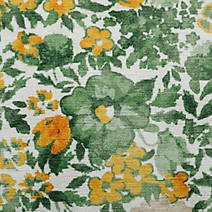 Laura Ashley Green Lovestone Floral Machine Washable & Slip Resistant 26" x 45" Accent Rug