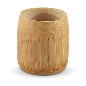 HERCHR Natural Wooden Tea Cups, Japanese style Tea Cup Beer Mug Coffee Mug Solid Wood Teacups Bamboo Wine Mug for Drinking Tea Coffee Wine Beer Hot Drinks, 80-120ml