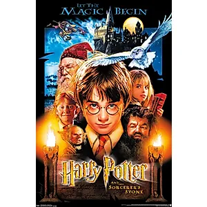Trends International Harry Potter Sourcerer's Stone Collector's Edition Wall Poster 24" x 36"