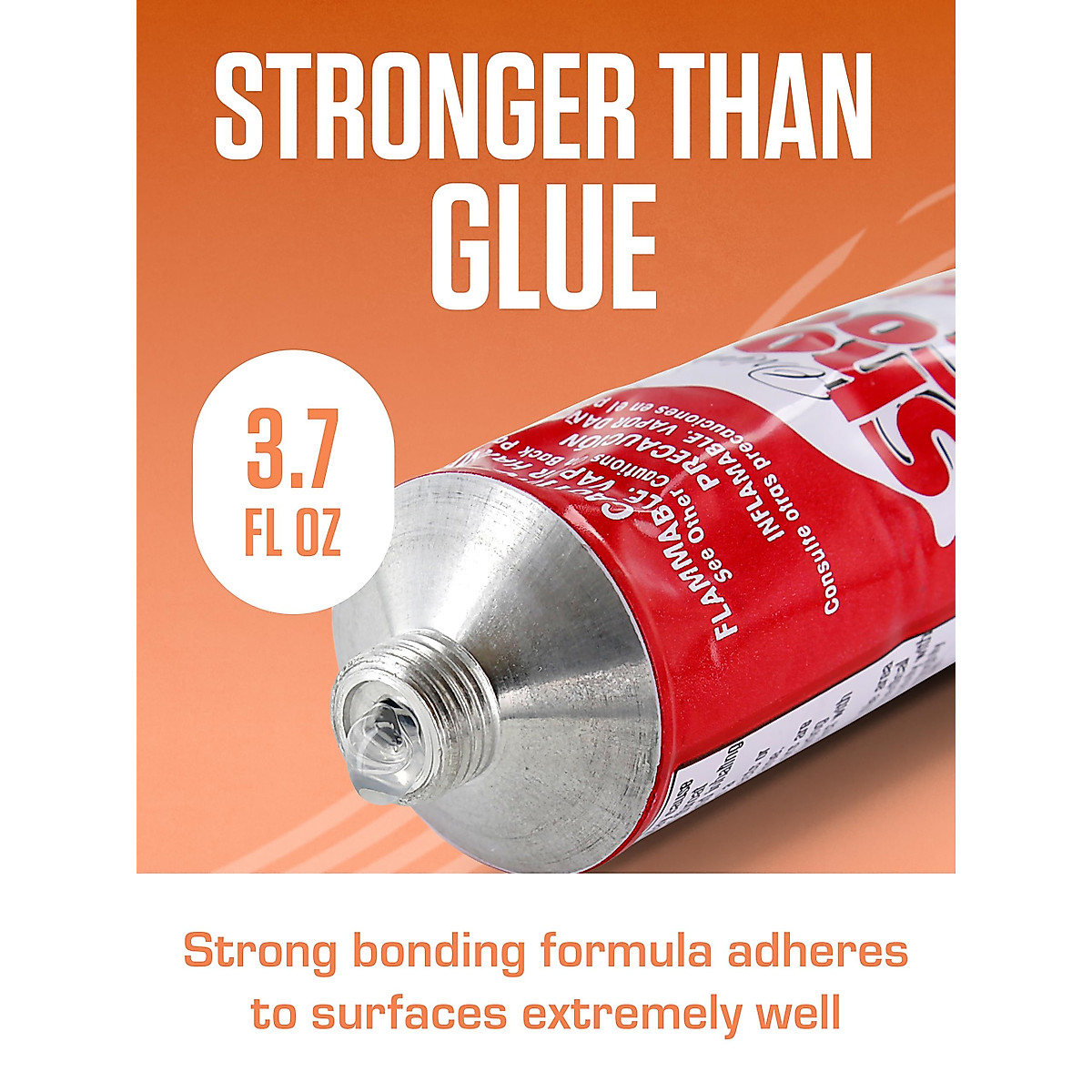 SOF SOLE Original Shoe Goo - 3.7 fl oz Tube - Clear Shoe Glue - Repairs Soles, Heels, Patches Small Holes - Bonds on Contact, Dries Within 24 Hrs, Waterproof - Works on Leather, Rubber, Vinyl, Canvas
