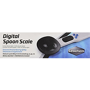 Seachem Digital Spoon Scale Aquarium Supplement Dosing Tool