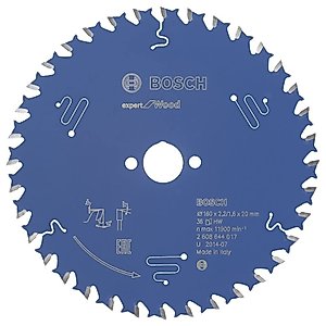 Bosch 2608644017 EXWOH 6.3" x 20mm 36T Circular saw blade Top Precision