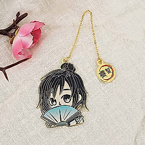 Anime Heaven Official's Blessing Bookmar, Mo Dao Zu Shi Bookmark, Tian Guan Ci Fu Metal Hollowing Book Markers(I)
