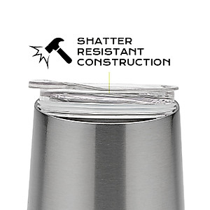 BALIBETOV 5 pcs large Yerba Mate Cup and Bombilla Kit, Includes one 12 oz Yerba Mate Gourd with Lid, Two Bombillas Mate Straw and one cleaning brush | Stainless steel | Double Walled