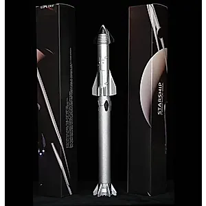 SpaceX Starship Rocket Model Super Heavy Rocket BFR Model Decoration Desktop Home Office Ornaments, 12.5 inches