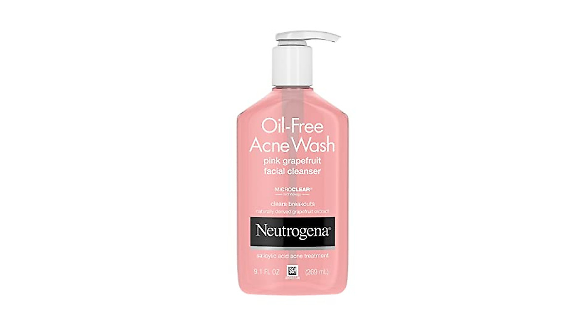 Neutrogena Pink Grapefruit Acne Wash with Salicylic Acid | Clear Skin
