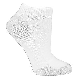 Dr. Scholl's Men's Advanced Relief Blister Guard Crew Socks, White, Shoe Size: 4-10