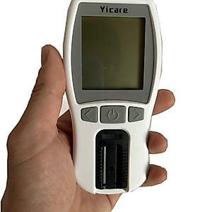 Healthcaretuye Hb Hemoglobin Meter Hemoglobin Test Meter Hemoglobin Analyzer + 125Strips, Blue