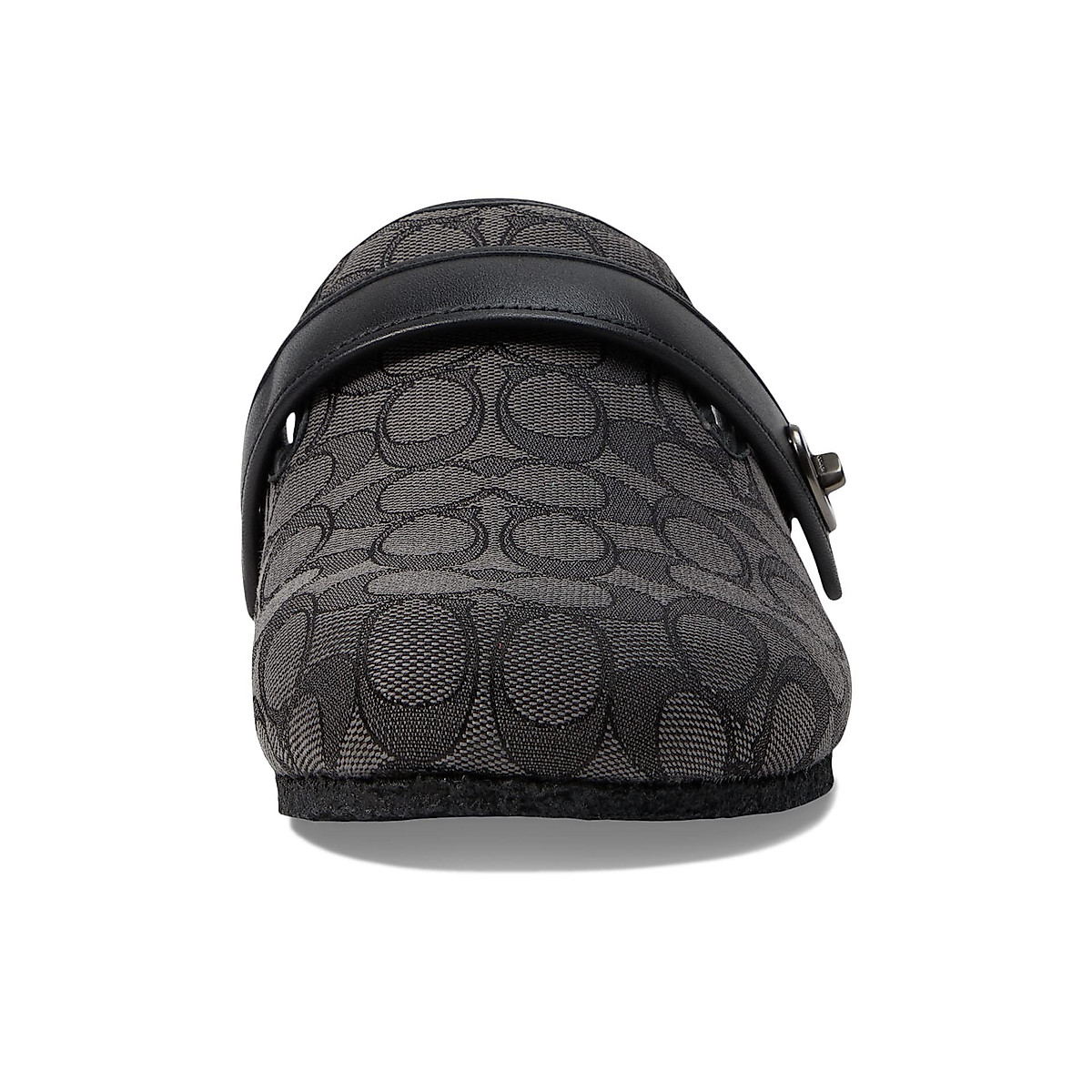 Coach Men's Blake Clog, Charcoal/Black, 10