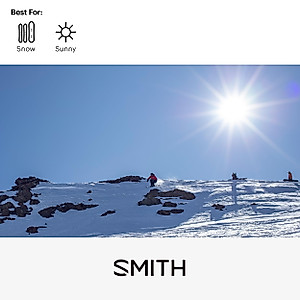 SMITH Embark Sunglasses – Performance Sports Sunglasses with Removable Side Shields for Skiing & More – For Men & Women – Matte Purple/Cinder/Hi Viz + Opal ChromaPop Polarized Mirror Lens