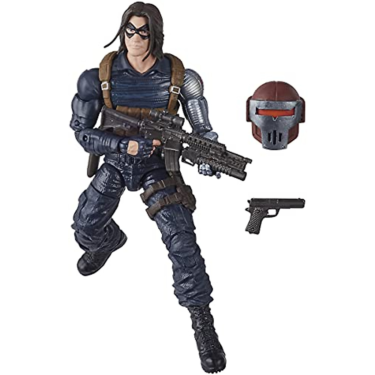 Marvel Hasbro Black Widow Legends Series 6-inch Collectible Winter Soldier Action Figure Toy, Premium Design, 2 Accessories, Ages 4 and Up