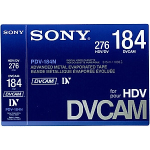 Sony PDV184N DVCAM 184 Minute Tape