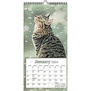 LANG Cats In The Country 2024 Vertical Wall Calendar (24991079115)