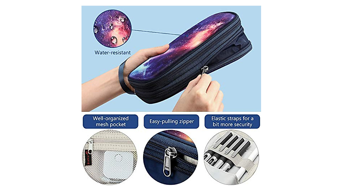 FINPAC Expandable Pencil Case - Versatile Storage Solution