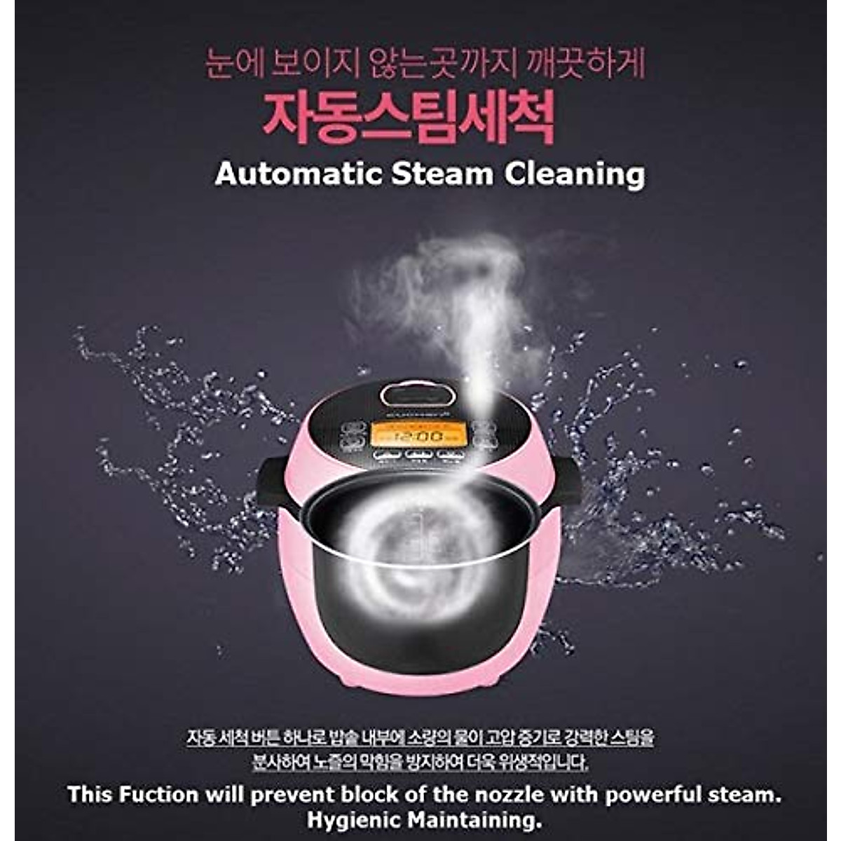 Cuchen Electric Mini Rice Cooker CJE-A0305 For 3 People Pink Color 220V