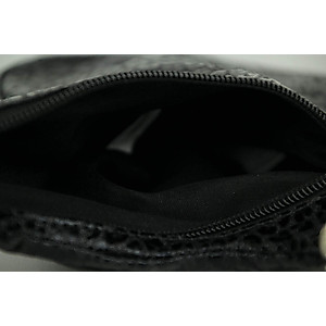 Things2Die4 Superstar Rock Star Electric Guitar Crossbody Purse, Black, Small