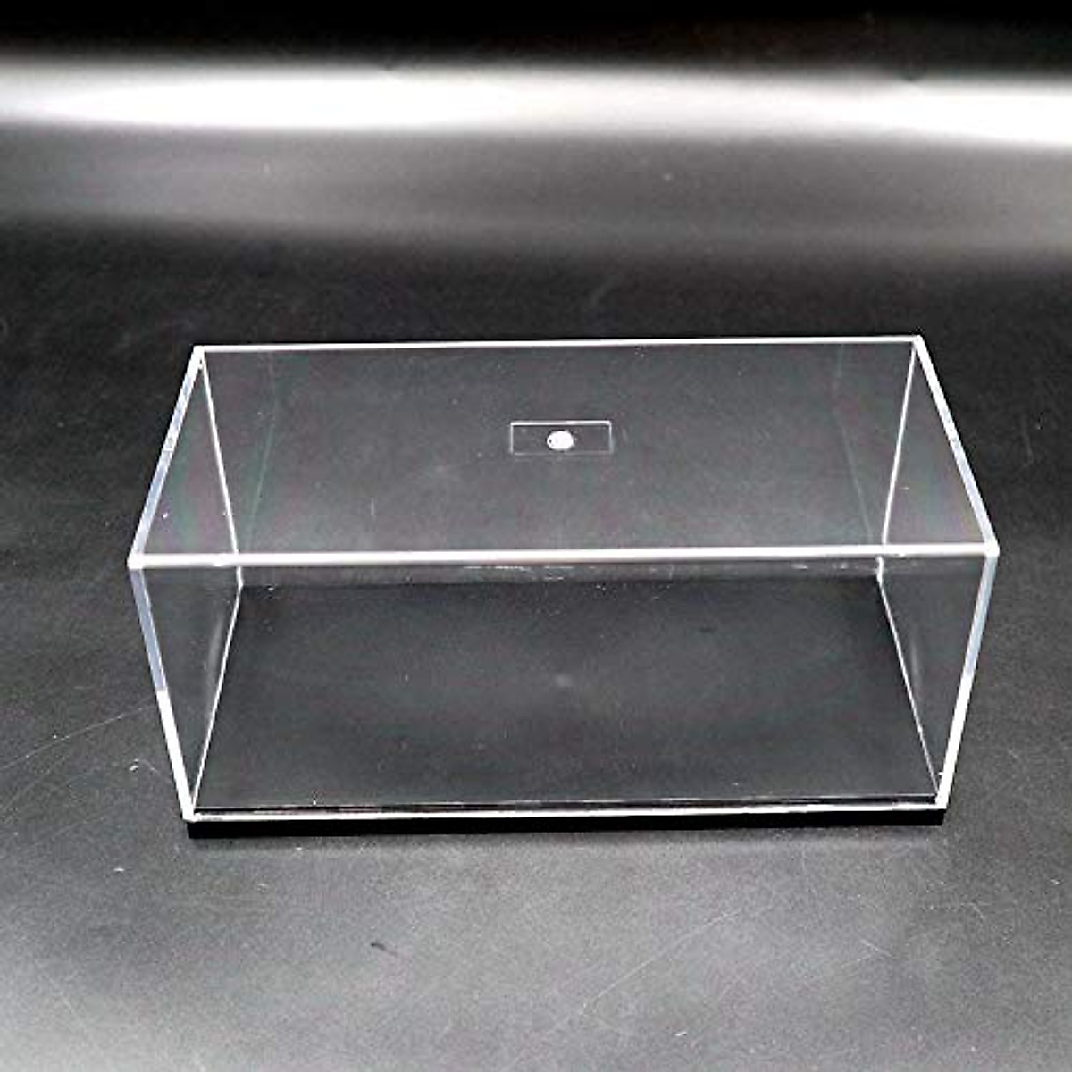 JIA JIA LAI Acrylic Case Show Display Box Transparent Dust Proof Black Base 1:43 Model Cars