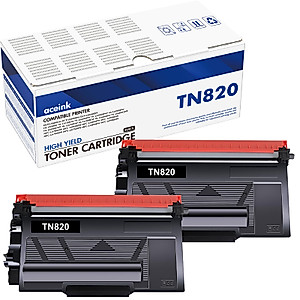 TN820 TN850 Toner Cartridge Black: Compatible Toner Cartridge Replacement for Brother TN-850 TN-820 TN 820 for MFC-L5900DW HL-L6200DW MFC-L5700DW MFC L5900DW HL-L5100DN MFC-L5850DW Printer (2-Pack)