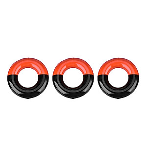 VGEBY 3Pcs Weighted Swing Ring, Warm Up Swing Donut Driver Head Weight Ring for Training and Practice Supplies Club Weights