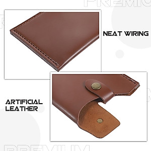 Leather Knife Kitchen Knife Waistband Leather Protector Meat Cleaver Leather Cutter Case Knives Guards Cutter Storage Covers Kitchen Props Belt