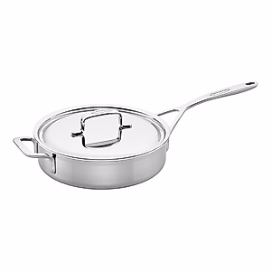 Demeyere 5-Plus Stainless Steel 3-qt Saute Pan