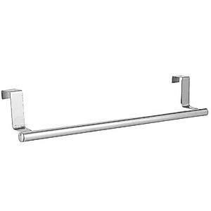 Convenience Save Space Over Door Towel Rack, Simple Cabinet Hanging Holder, Practical for Kitchen Hotel