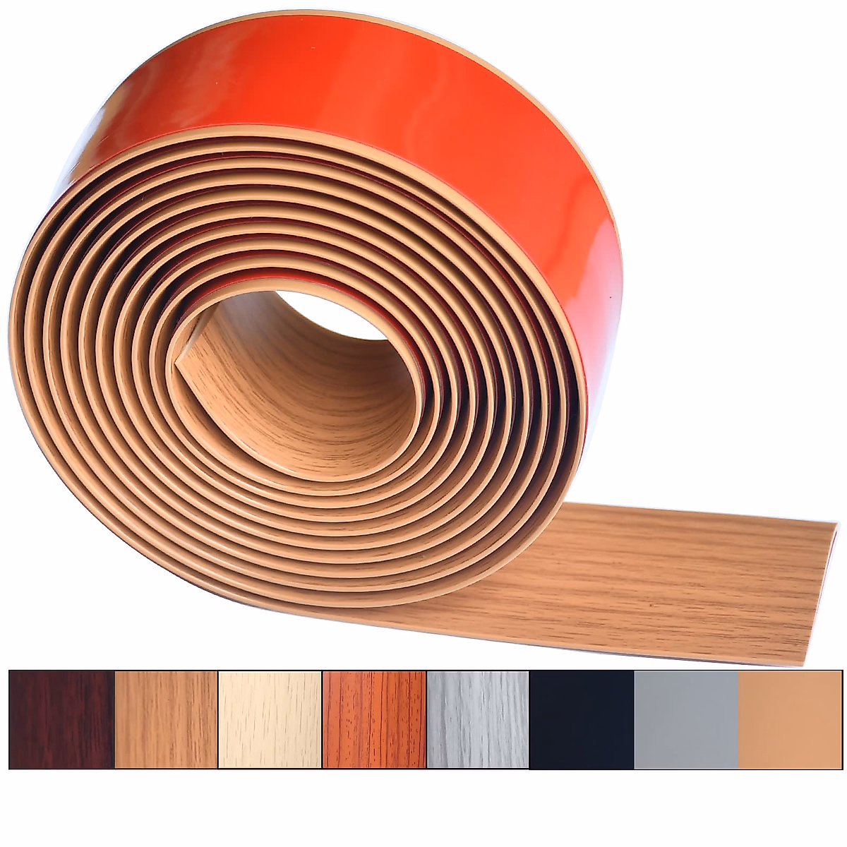 Floor/Door Flat Transition Strip & Self Adhesive Floor Vinyl Floor Edge Trim Laminate Floor Gap Covering Joining Strip