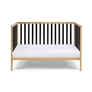 Baby Cache Deux Remi Island 3-in-1 Convertible Crib (Do Re Me) Natural & Black
