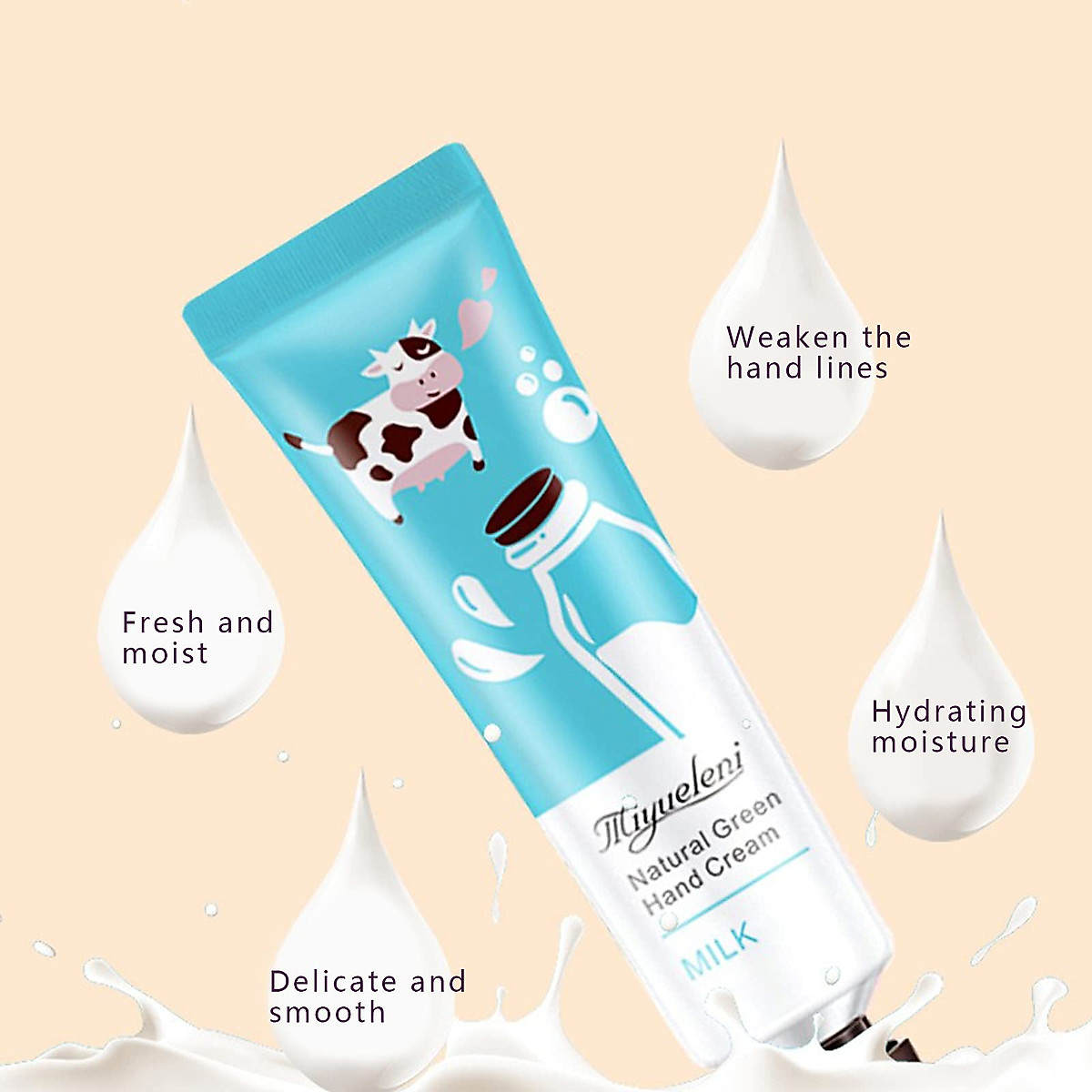 BONNIESTORE 10 Pack Plant Fragrance Hand Cream, Moisturizing Hand Care Cream Travel Gift Set With Natural Aloe And Vitamin E For Women Bridesmaid-30ml