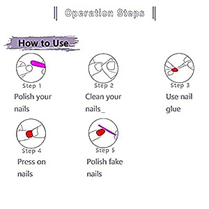 Diduikalor 24PCS Smudged Nude and French Purple Blooms Square Press on Nails Short, Coffin Medium Length Fake Nails, Reusable with Glue Acrylic False Nails for Women