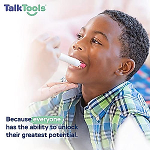 TalkTools® Sensi (Ocean Blue) Oral Sensory Therapy Tool with 7 Soft Sensi Jaw Tips