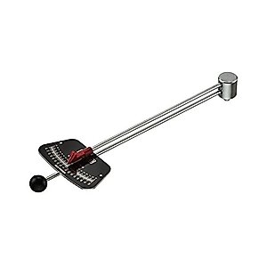ARES 70213-1/4-inch Drive Beam Torque Wrench - 0-80 Inch/Pounds and 0-9 Newton/Meter Torque Wrench - High Visibility Markings for Easy Readings