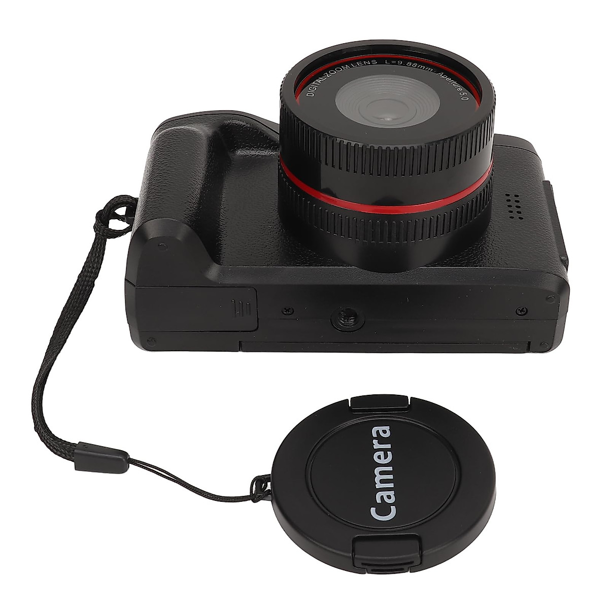 Portable Digital Camera, 16X Digital Zoom Digital Small Camera Smile Shoot 16MP 2.4in TFT Display for Video for Teens