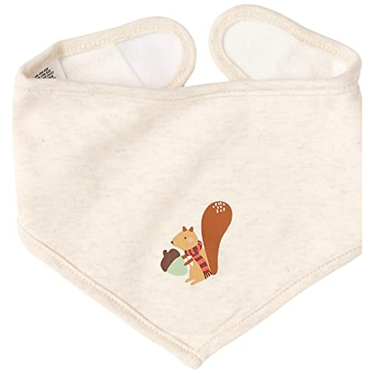 Amazon Essentials Unisex Kids' Bib Set, Pack of 6, Multicolor/Fruit/Stripe, One Size