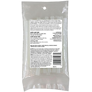Surebonder CS15 CoolShot Low Temp Glue Sticks, 4", 15 per Pack (FPRCS15)