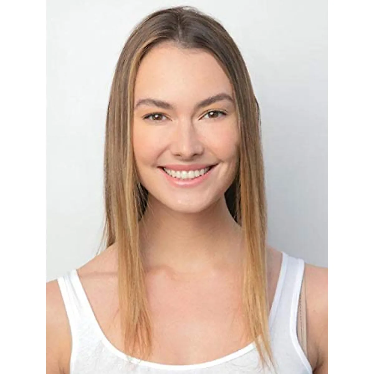 Bundle - 3 Items: Flex Top Piece by Amore, Christy's Wigs Q & A Booklet & Wide Tooth Comb - Color: Ginger Brown