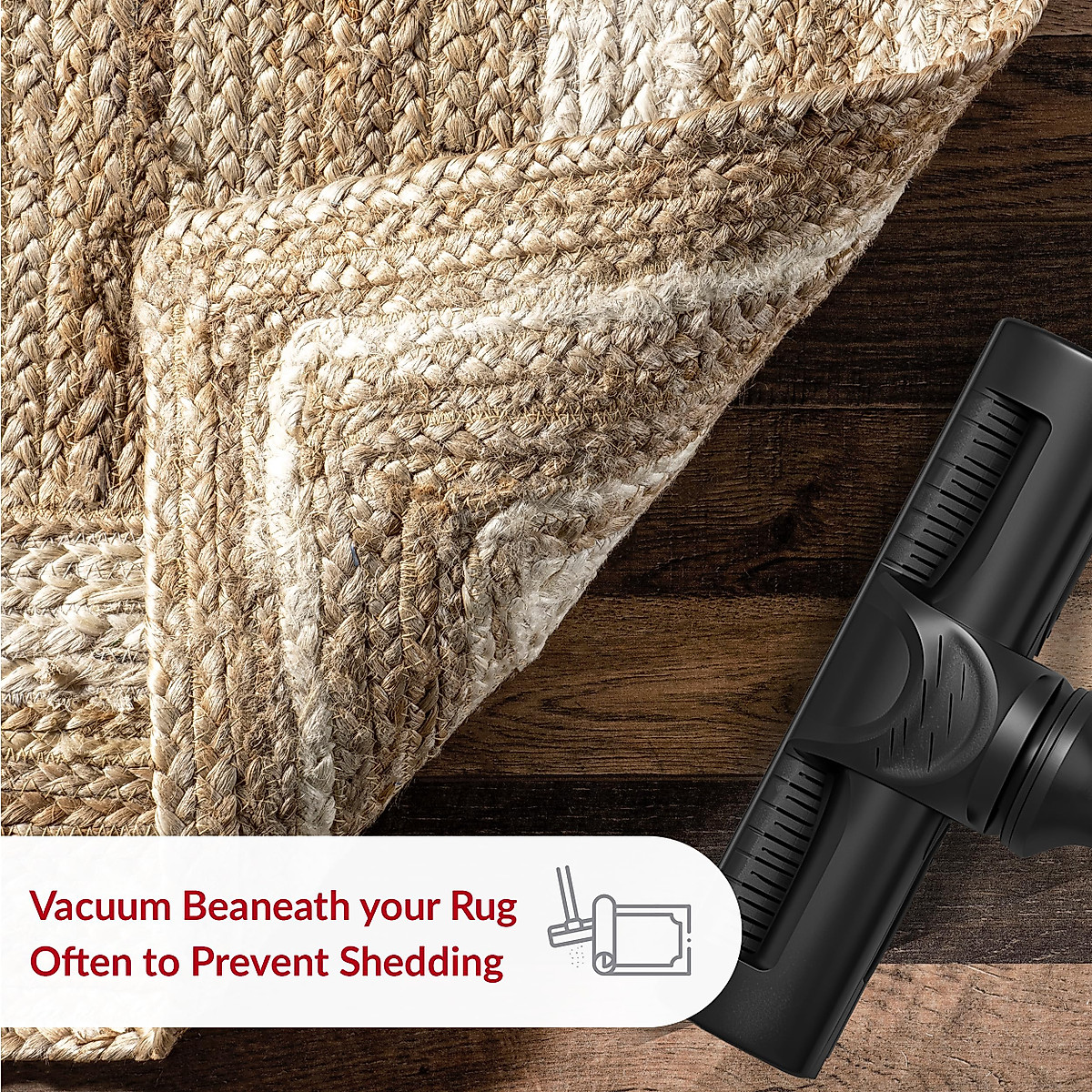 nuLOOM Rikki Coastal Braided Jute Area Rug, Oval 4x6, Off-white